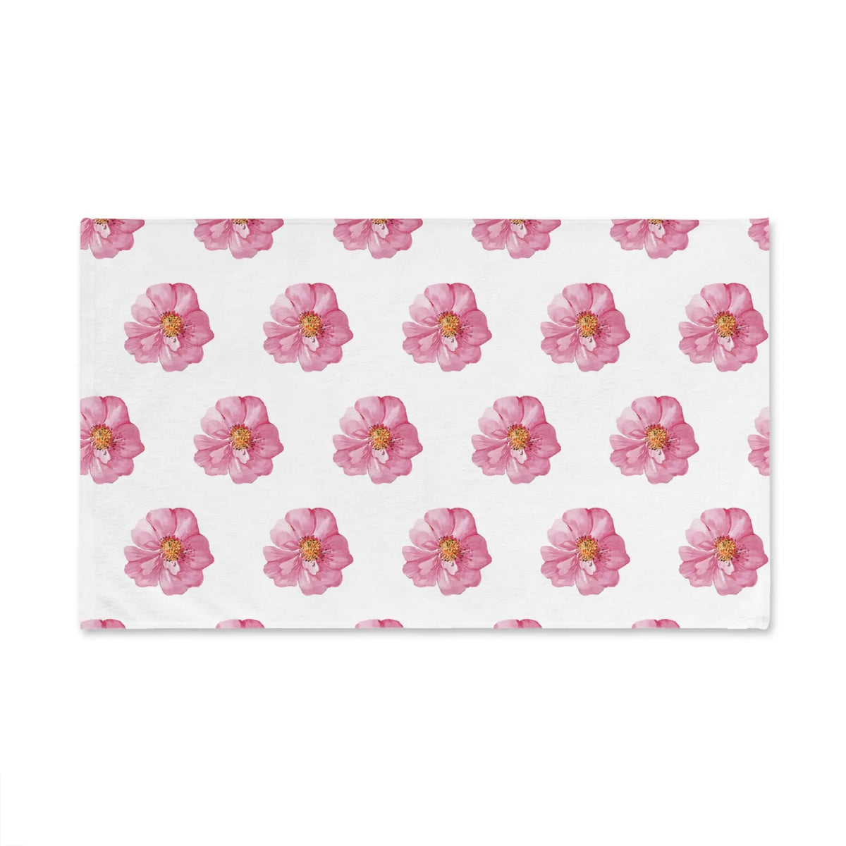 Iowa Wild Rose (State Flower) Hand Towel - Iowa Apparel